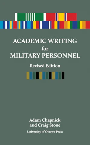 Academic Writing for Military Personnel, revised edition – University ...