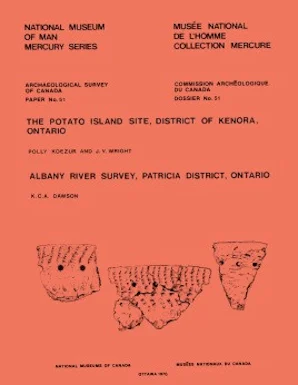 Potato Island Site, District of Kenora, Ontario – University of Ottawa ...