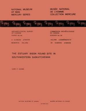 Estuary Bison Pound Site in Southwestern Saskatchewan – University of ...