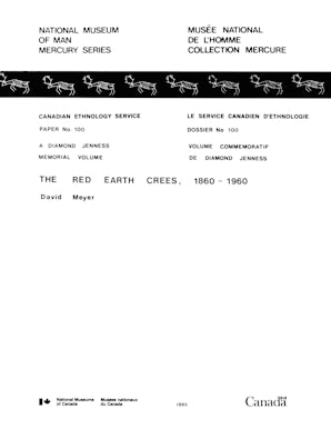 Red Earth Crees, 1860-1960 – University of Ottawa Press