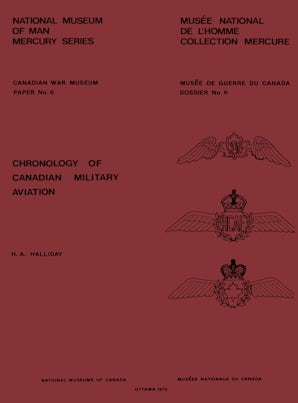 Chronology of Canadian military aviation – University of Ottawa Press